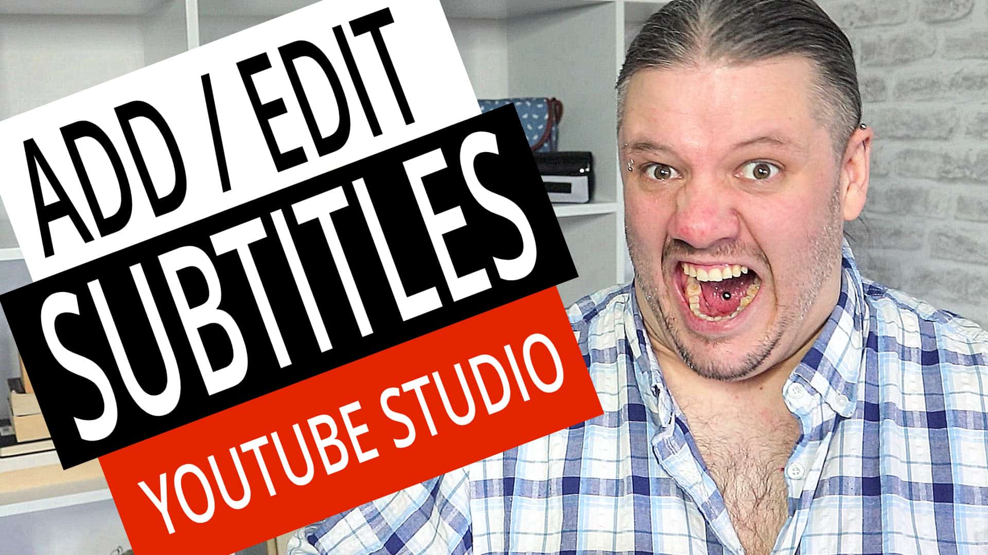 How To Add Subtitles with NEW YouTube Studio – Alan Spicer – YouTube ...