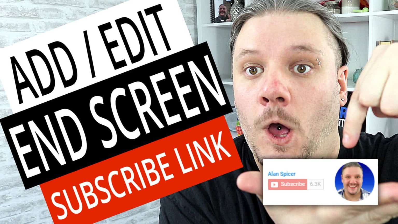 How To Add End Screen on YouTube Videos – Subscribe Button Tutorial ...